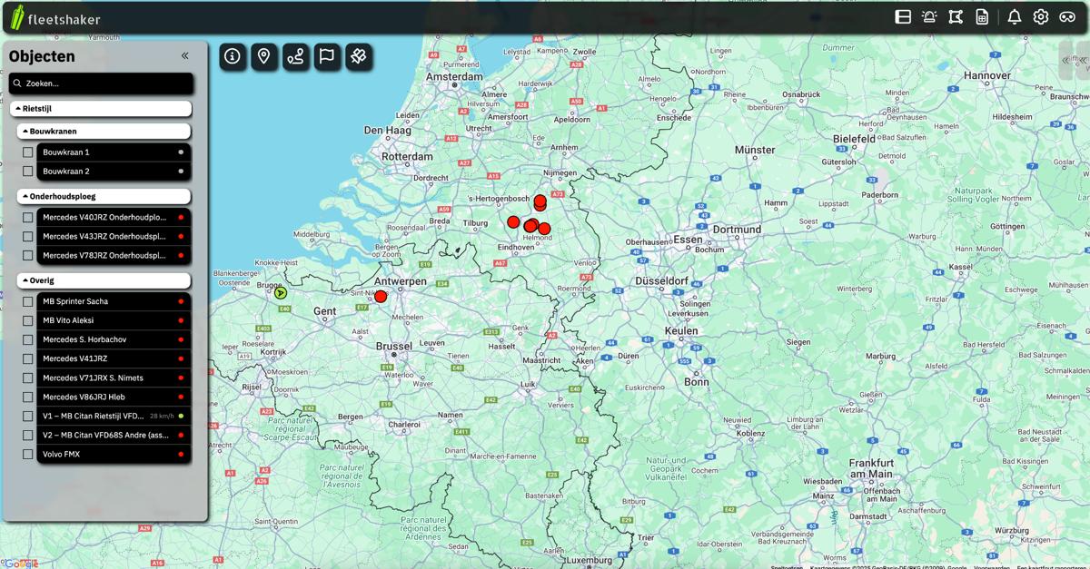 Track and trace monteurs: realtime zicht op je planning